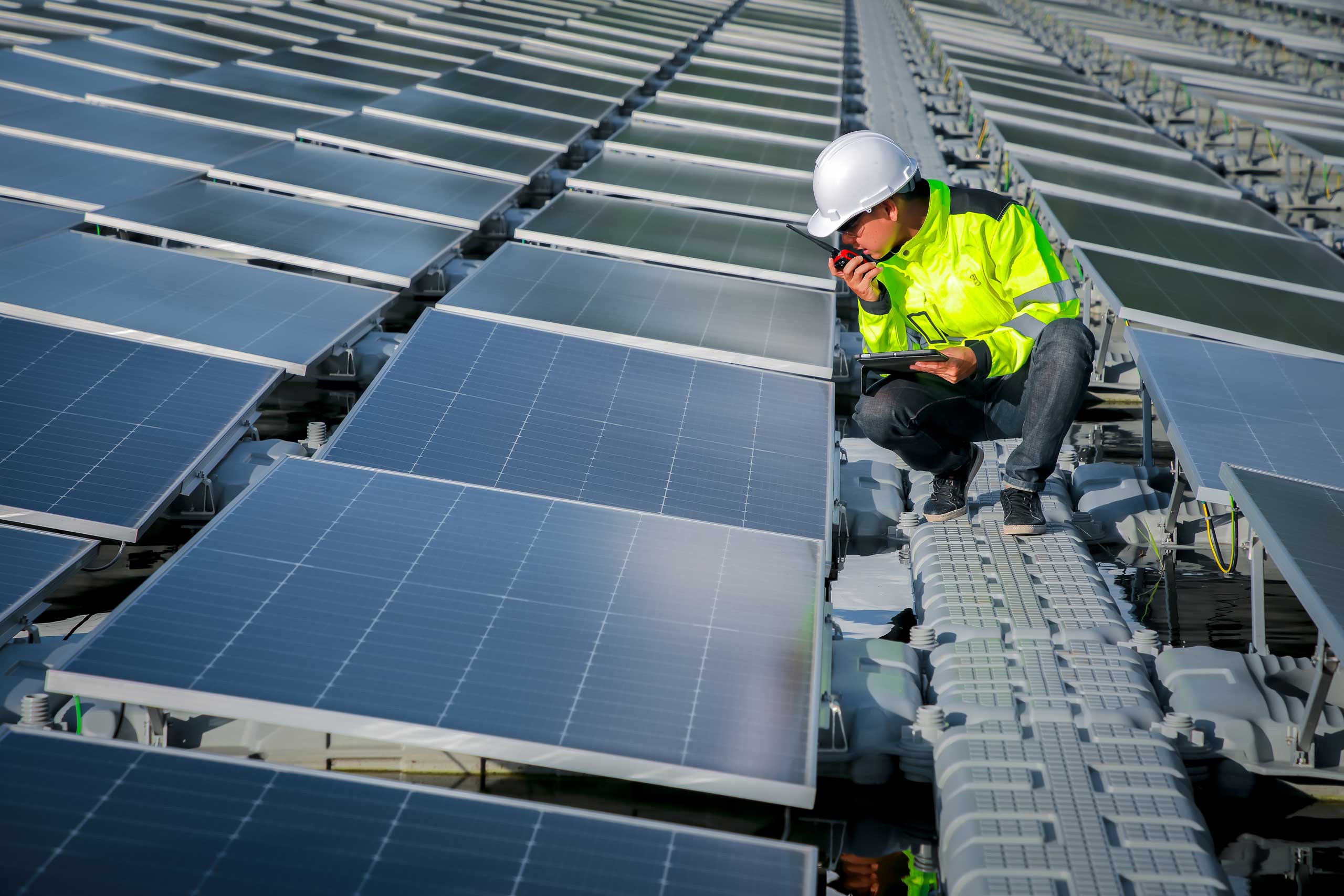 Peyrolles-en-Provence Floating Solar PV - OWC