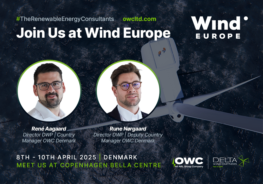 DWP/OWC Denmark at Wind Europe 2025 - OWC