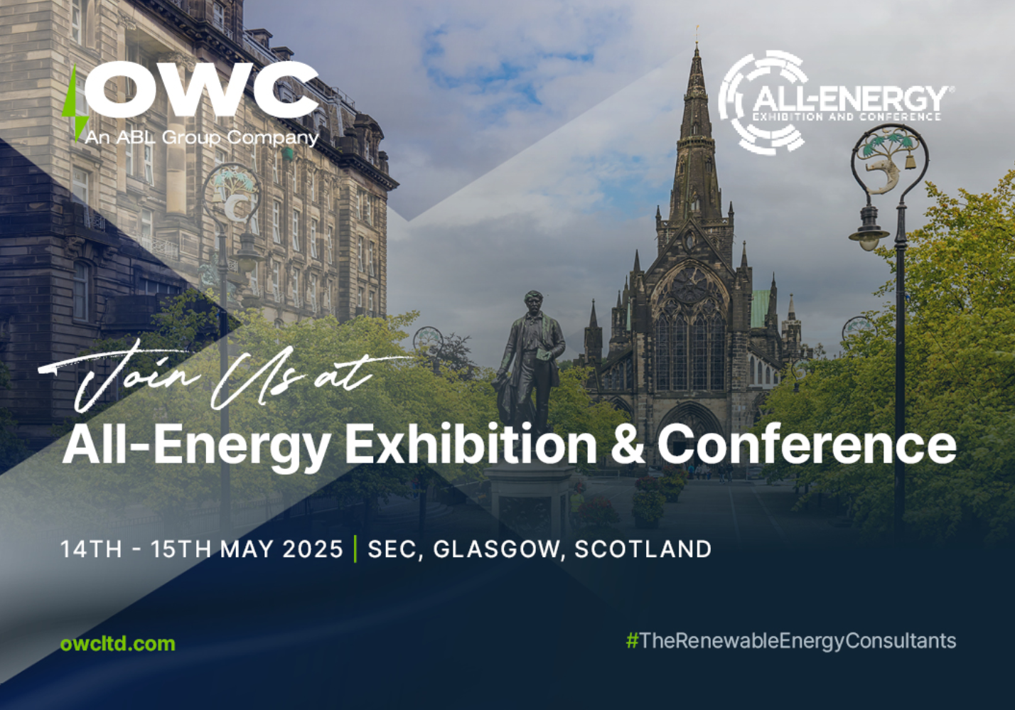 Join OWC at the All Energy Exhibition and Conference 2025 - OWC