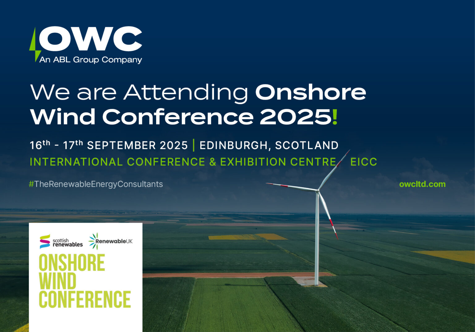 OWC at Onshore Wind Conference 2025 - OWC